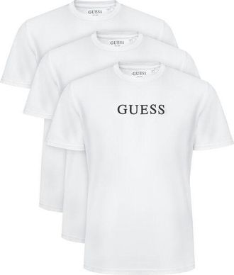 Guess T-Shirt-Set U6GG04 KCAM1 Wei&szlig; Regular Fit