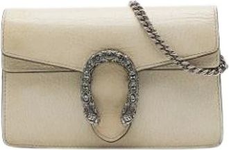 Gucci Sac bandouli&egrave;re Pre-owned - Femme - Pre-owned - Beige - Taille: ONE Size