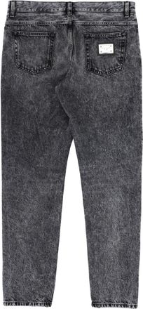 Dolce & Gabbana 100% Cotton Denim Jeans - Black
