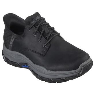Skechers USA Mens Mocassins Garrett respectés, Noir, 42 EU
