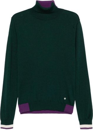 Manuel Ritz Homme, Pulls, Vert, Taille: 3XL Pull Col Roul&eacute;