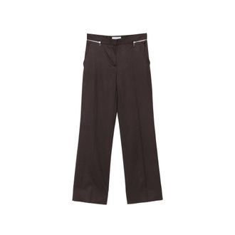 Stella McCartney Damen, Hosen, Braun, XSGr&ouml;&szlig;e