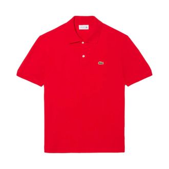 Lacoste Homme, Tops, Rouge, Taille: 2XL Polo &agrave; Col Bord&eacute; en C&ocirc;tes