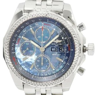 Breitling Pre-owned Rostfreier Stahl watches - - Pre-owned - Herren - Blau - ONE SIZE