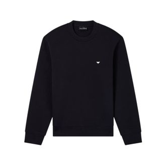 Emporio Armani Homme, Sweatshirts et sweats &agrave; capuche, Bleu, Taille: S Crewneck SweaT-shirt