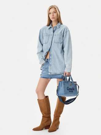 Coach Handtasche Coach Cargo CR659 Dunkelblau