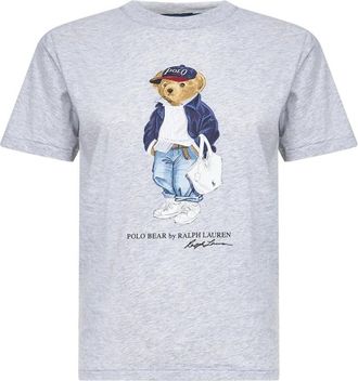 Polo Ralph Lauren Femme, Tops, Gris, Taille: 42 FR Polo Ralph Lauren T-shirts et Polos