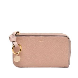 Chlo&eacute; Pre-owned Alphabet Card Holder - - Pre-owned - Damen - Rosa - ONE SIZE