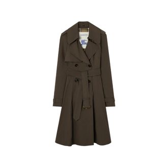 Burberry Long Gabardine Pembury Trench Coat