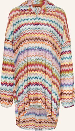 Missoni Strandkleid Mit Glitzergarn rot