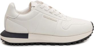 Emporio Armani Homme, Chaussures, Blanc, Taille: 41 EU Em003740 Af19726 Baskets