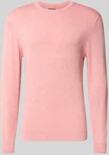 Mc Neal Strickpullover mit geripptem Rundhalsausschnitt