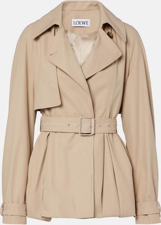 Loewe Jacke aus Baumwoll-Gabardine