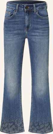Liu Jo Liu Jo Flared Jeans Princess Mit Schmucksteinen blau