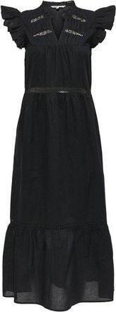 Only Maxikleid ONLSUNNY CAPSL FRILL DRESS WVN NOOS