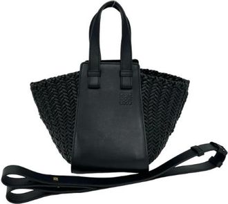 Loewe Sac bandouli&egrave;re 2-en-1 Hammock Compact Pre-owned - Femme - Pre-owned - Bleu - Taille: ONE Size