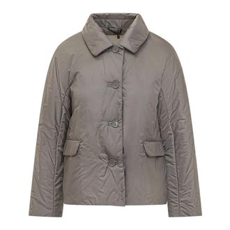Max Mara Femme, Vestes, Gris, Taille: 38 FR Veste Courte Rembourr&eacute;e