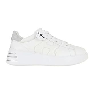Hogan Femme, Chaussures, Blanc, Taille: 39 EU Baskets Blanches &Eacute;l&eacute;gance Style Chic