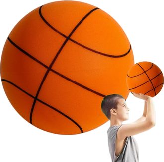 Generic Lautloser Basketball aus Schaumstoff | Ger&auml;uscharmes Innenraum-Trainingsball f&uuml;r Kinder & Erwachsene | Extra Weich & Luftlos in Gr&ouml;&szlig;e 3/5/7 | Ideal f&uuml;
