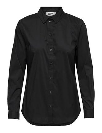 Jacqueline de Yong Jdymio L/S Shirt WVN Noos Chemise, Noir, 46 Femmes