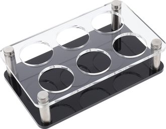 BESTOYARD Acryl Schnapsglashalter Organizer Tassenständer Für Bar Oder Zuhause Leicht Zu Reinigen Kompakt Zu Lagern