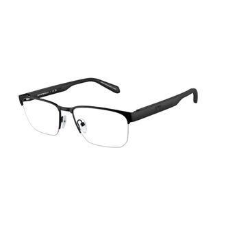 Emporio Armani Homme, Accessoires, Noir, Taille: 56 MM Lunettes Authentiques avec Qualité Premium