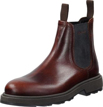 GANT FOOTWEAR Herren BLISDOR Chelsea-Stiefel, Dark Brown, 43 EU