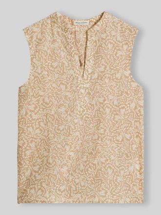 Marc O'Polo Loose Fit Blusentop aus reiner Baumwolle