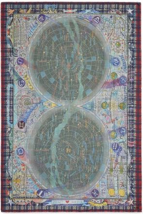 Faliero Sarti &Eacute;tole Carta Celeste - Femme - Accessoires - Multicolore - Taille: ONE Size