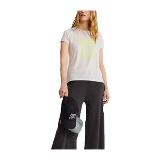 Ecoalf Wave Kurzarm-T-Shirt - - Tops - Damen - Grau - XS