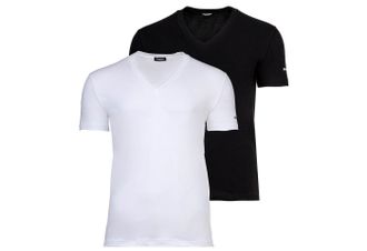 Dsquared2 T-Shirt Herren T-Shirt 2er Pack Baumwolle (Packung, 2er Pack)