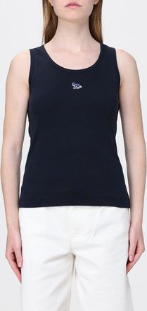 Maison Kitsun&eacute; Top Femme couleur Bleu