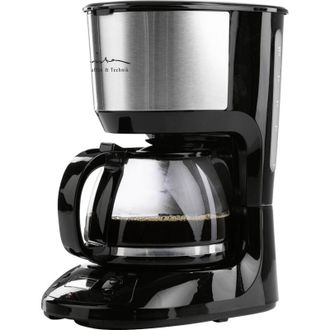 MAXXMEE Maxxmee - Barista Cafeti&egrave;re noir, argent Nombre de tasse=10 verseuse en verre W999973