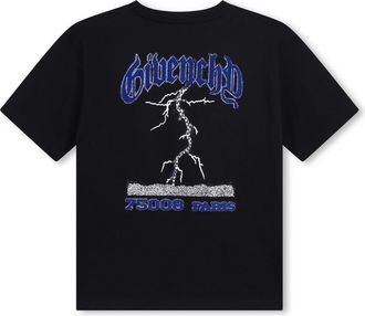 Givenchy Cotton Crew Neck T-Shirt - Black