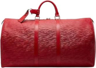 Louis Vuitton unisex, Pre-owned, Rouge, Taille: ONE Size Sac Week-End Pre-owned
