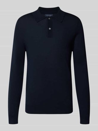 Christian Berg Regular Fit Poloshirt aus Woll-Mix