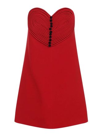Valentino Robe Courte - Rouge