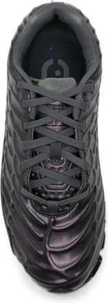 adidas Embossed Leather Low-Top Sneakers - Black