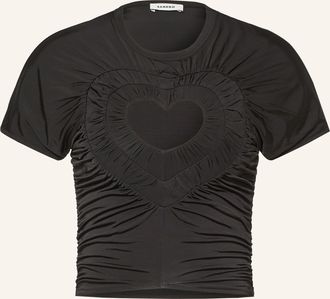 Sandro Sandro T-Shirt Mit Cut-Outs schwarz