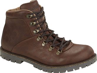 Birkenstock Jackson LENU Dark Brown Größe 37 EU Braun (braun Komb)