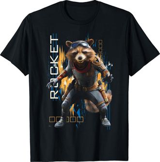 MARVEL Avengers Endgame Rocket Action Pose T-Shirt