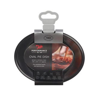 Tala Premium Performance Eclipse Antihaft-Ovaler Tarte-Plat, 13,5 x 10 x 2,5 cm; Perfekt für traditionelle süße oder herzhafte Einzeltartes