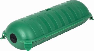 Heitronic 21045 Steckerbox Gr&uuml;n