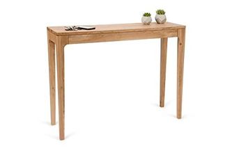 M2 Kollektion Console Console 3 en chêne Sauvage Massif, l/h/p = 100 x 80 x 30 cm