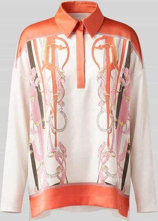 Marc Cain Relaxed Fit Hemdbluse mit Seiden-Anteil