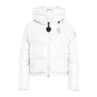 Blauer Gloria Corto Piumino - - Jackets - Damen - Wei&szlig; - S