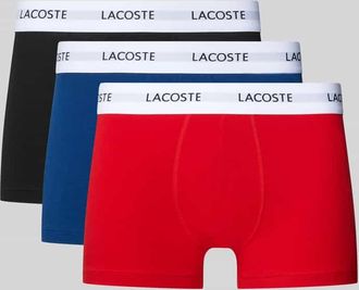 Lacoste Trunk aus Baumwoll-Mix im 3er-Pack
