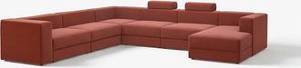 IKEA J&Auml;TTEBO Sofa, U-Form/7-sitzig