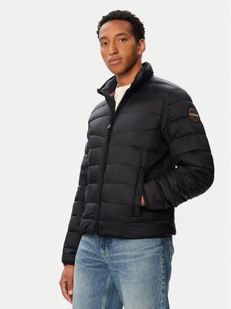 Napapijri Winterjacke Aerons S 4 NP0A8BLM Schwarz Regular Fit