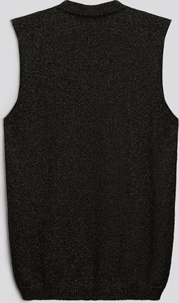 Jeanne Vouland Top Keny Sleveless Maille Lurex Dor&eacute;